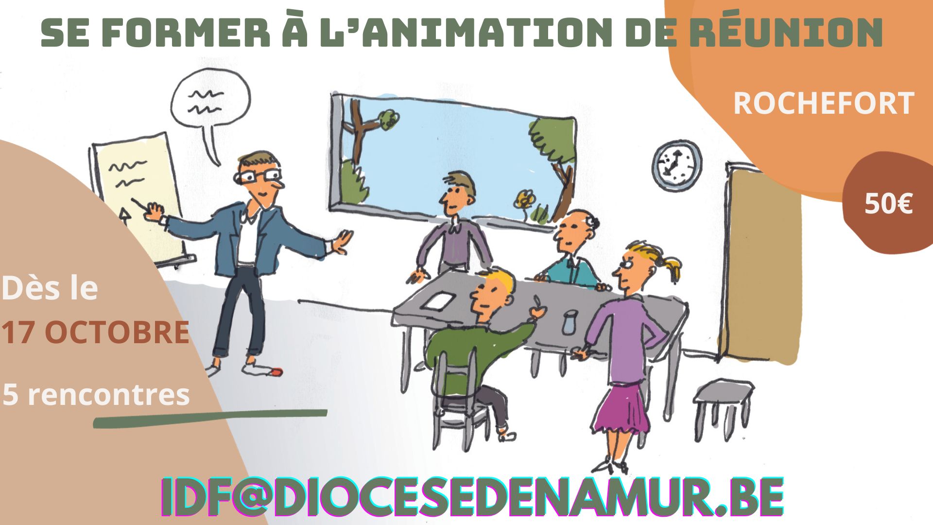 Animer une réunion ? – Institut Diocésain de Formation – IDF/ SeDiCoR